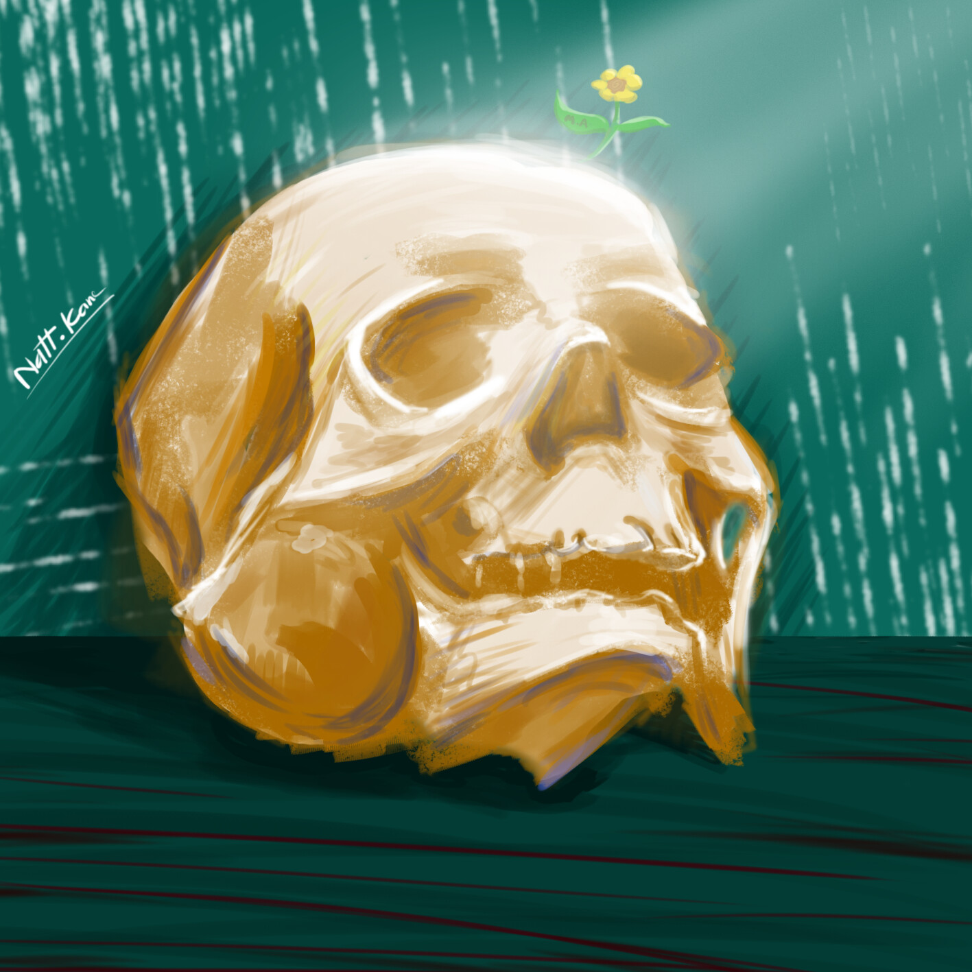 ArtStation - Stressful Skull