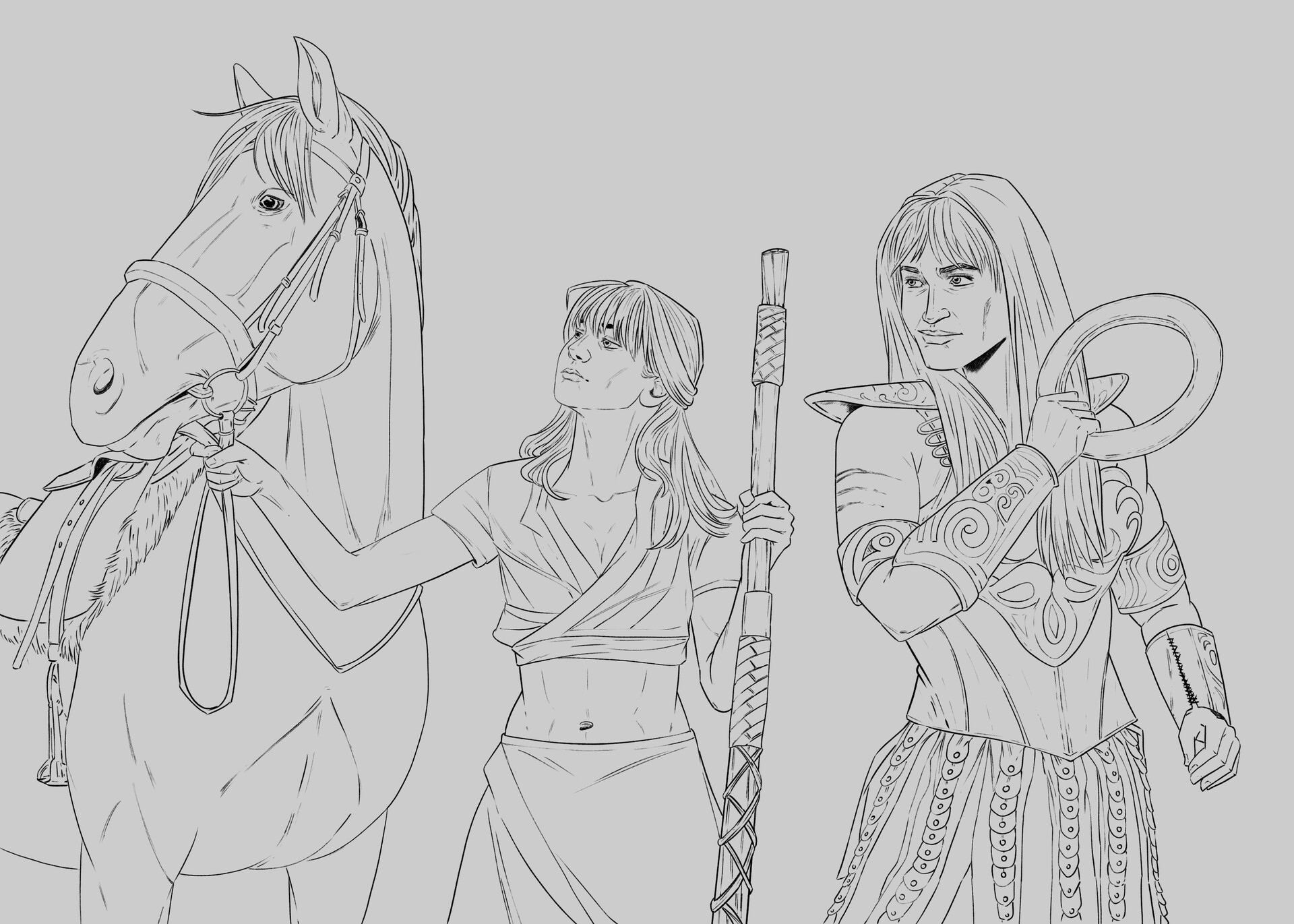 xena warrior princess coloring book
