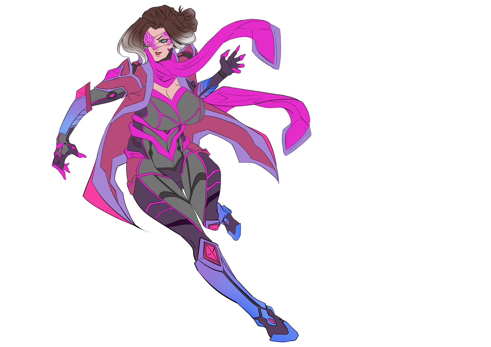 Chocho Julian - Commission Pink Heroine