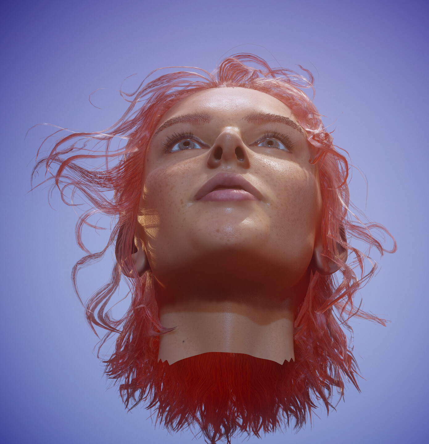 Mona Fuchs - Realism - Hair Cards Project