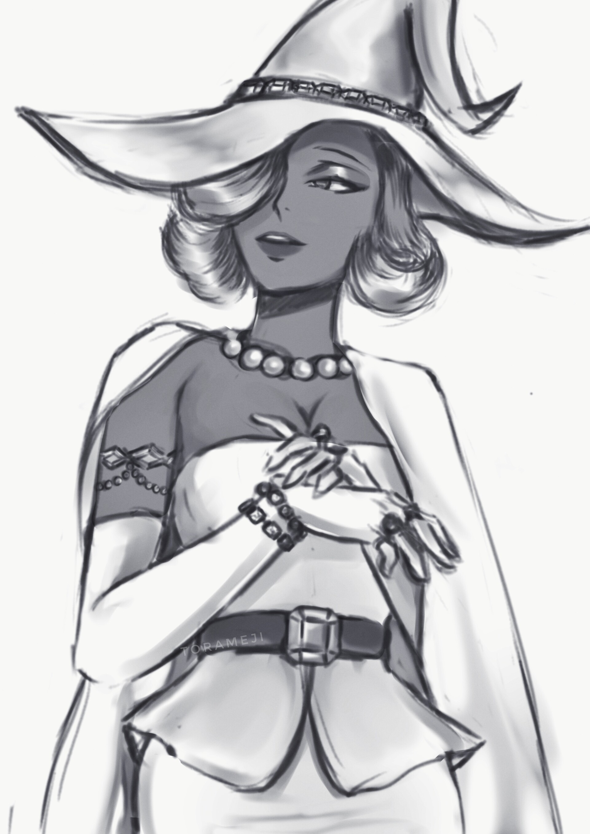 ArtStation - Socialite Witch / Witchtober