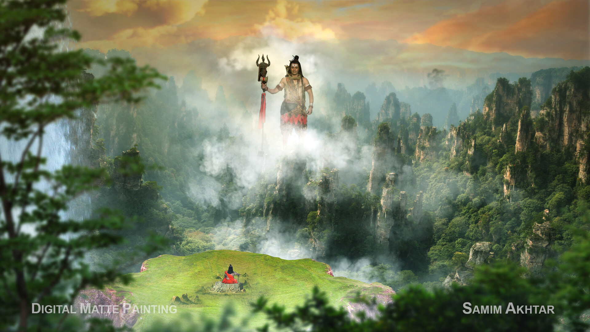 SaMim AkHtar - Matte Painting, VFX In Indian Tv Serial.