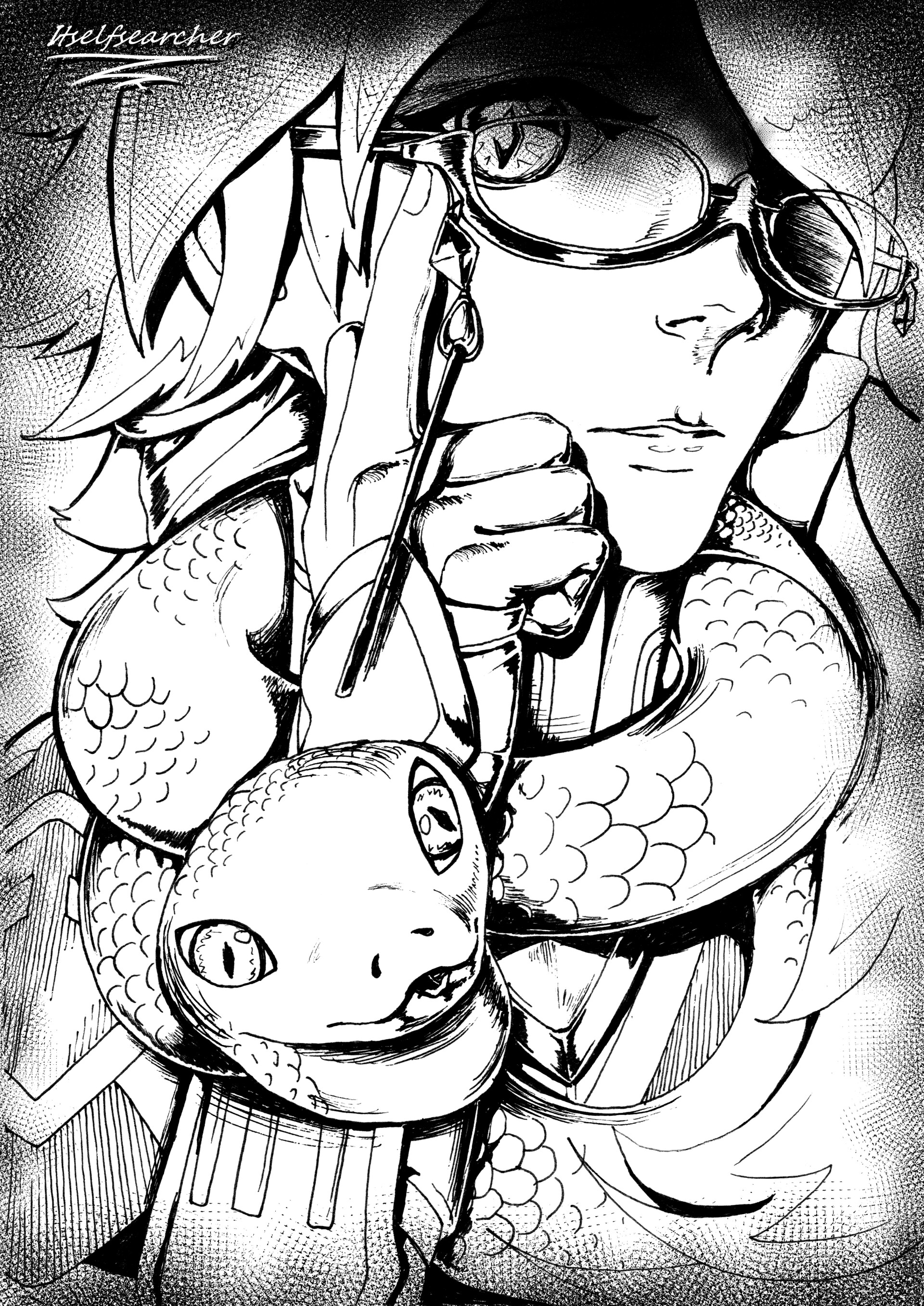 ArtStation - Inktober2021 Slither