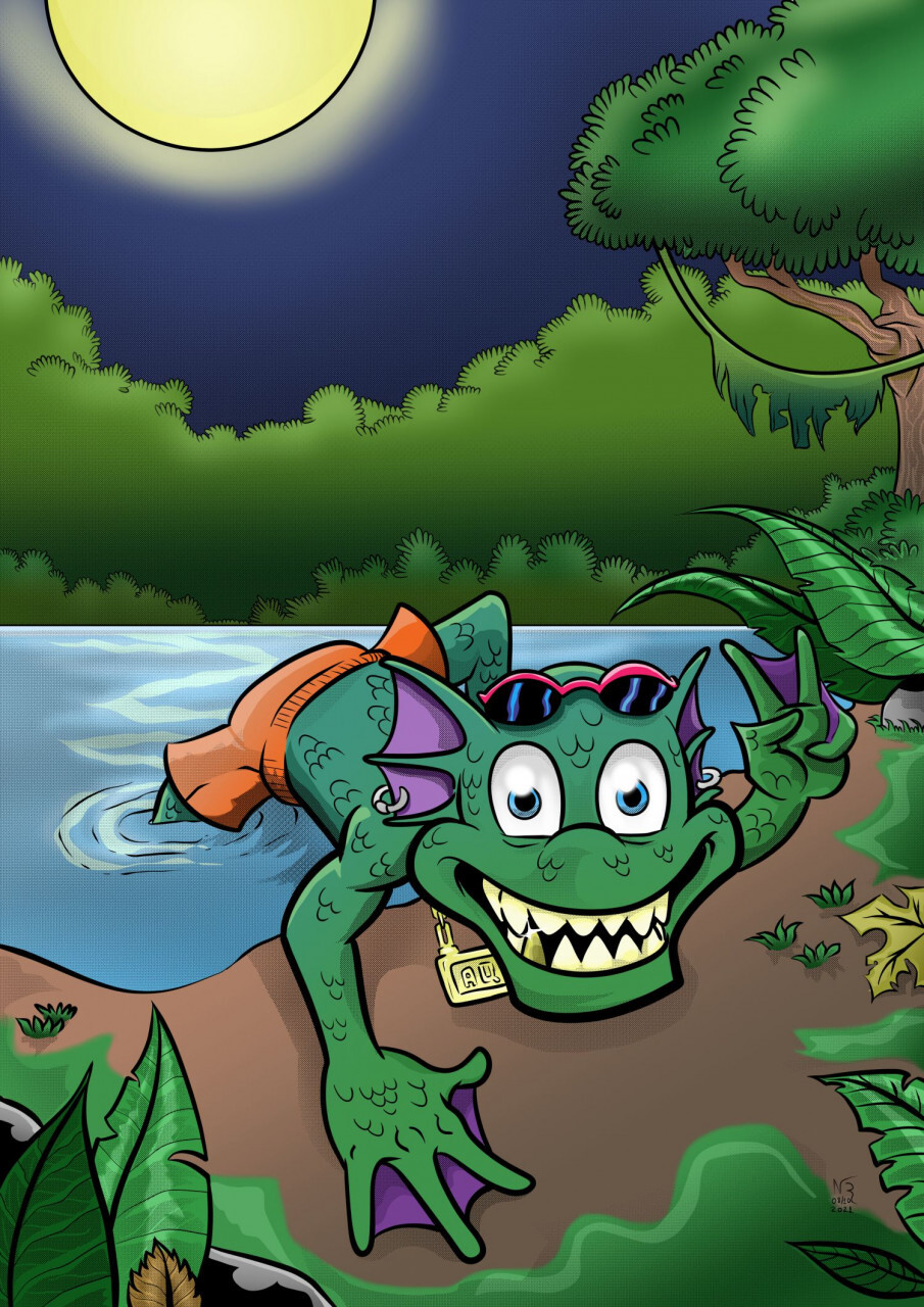 ArtStation - Cartoon Monster