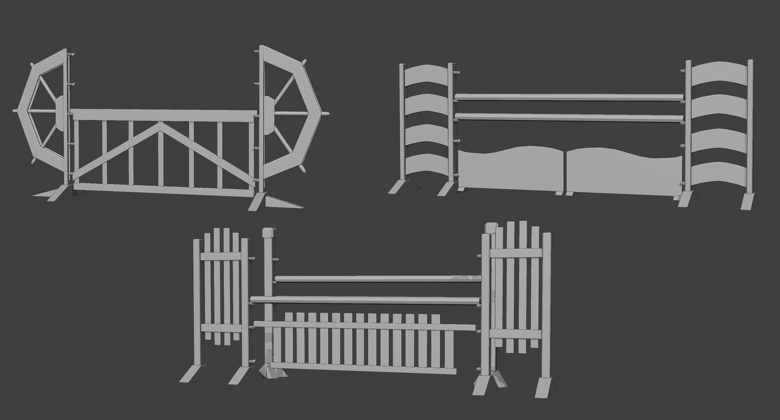 Sara Wermuth - Horse Jumps Collection Part 1