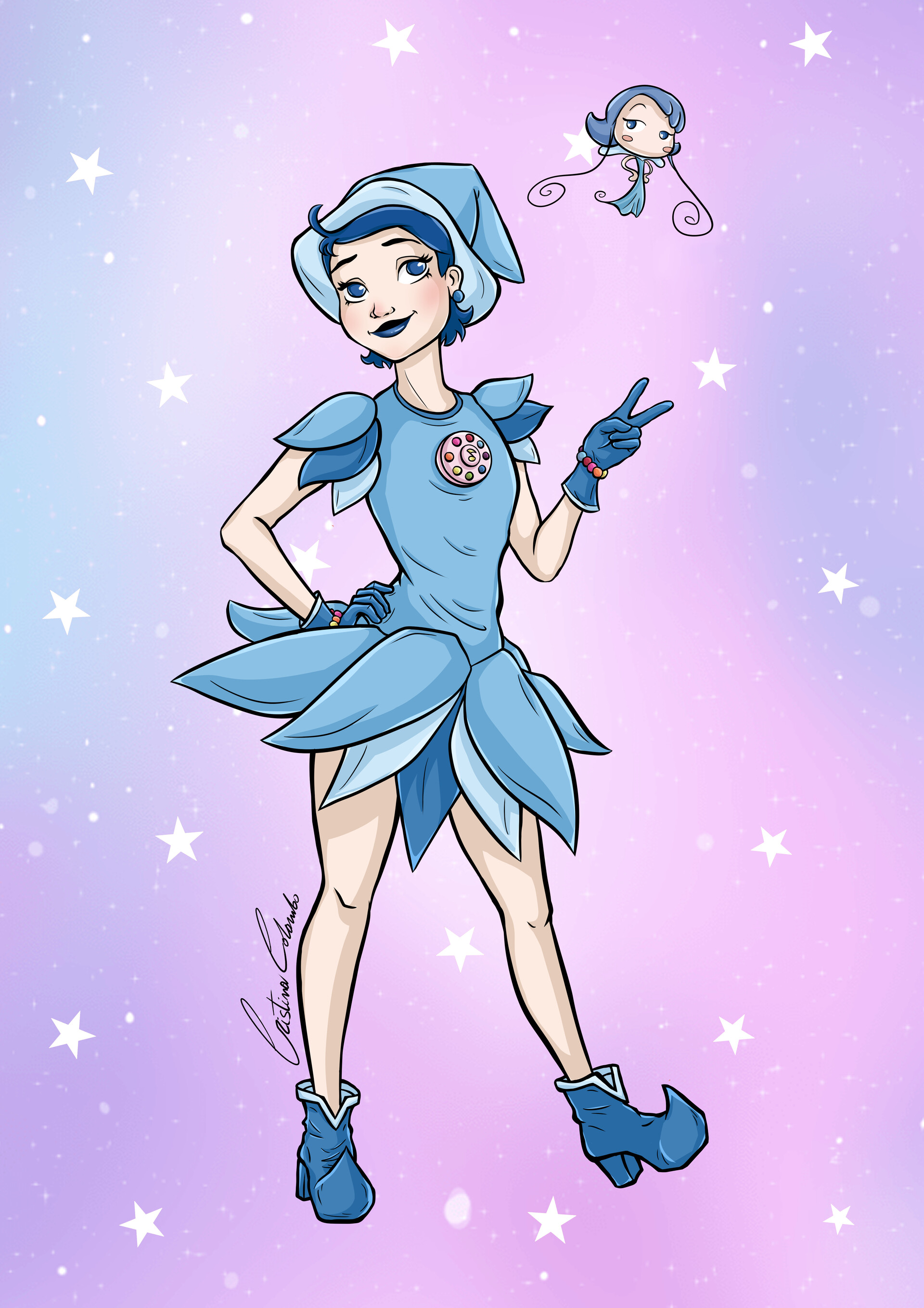 ArtStation - Sinfony - Aiko Seno - Ojamajo DoReMi