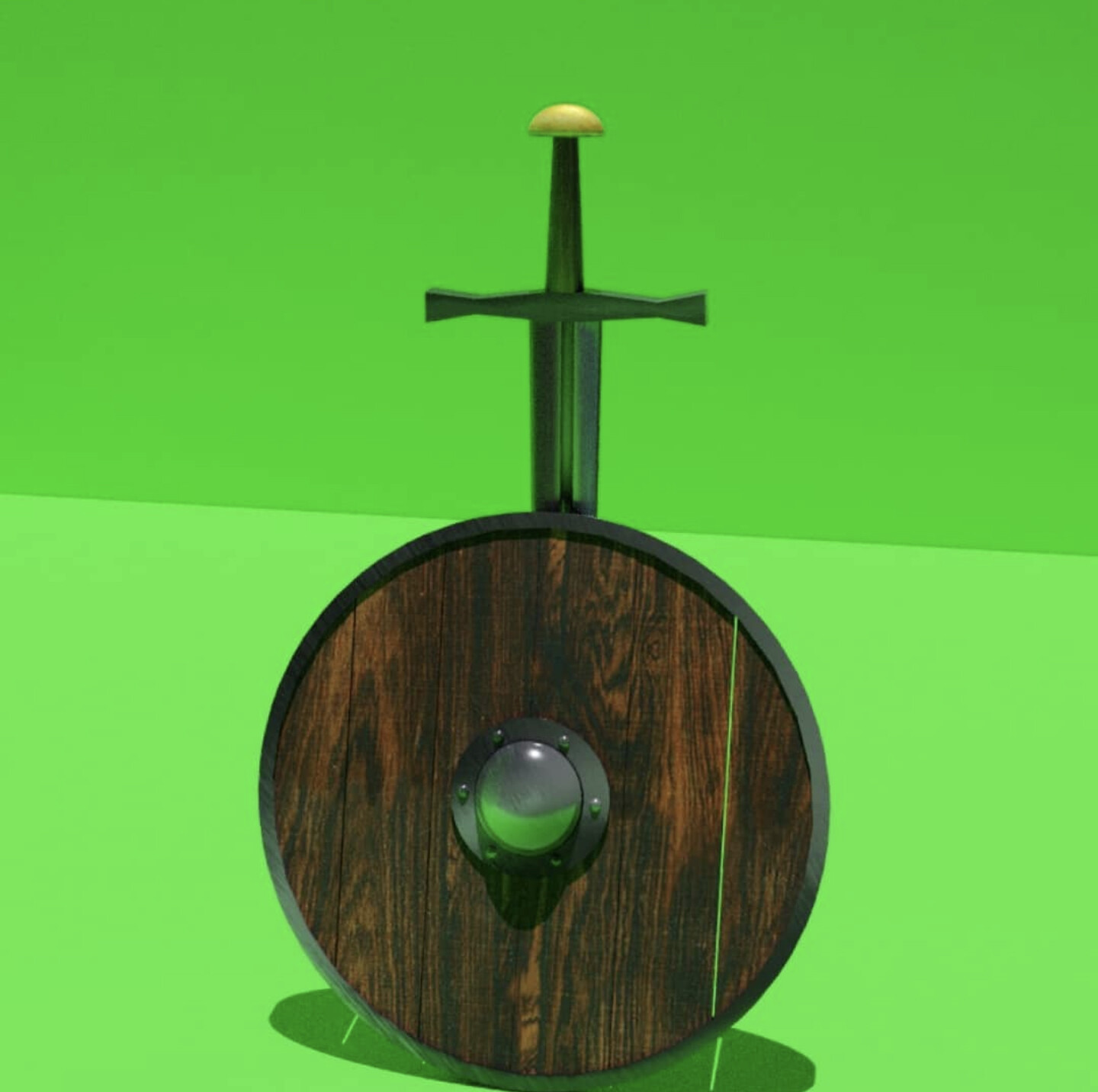 ArtStation - Viking Sword & Shield