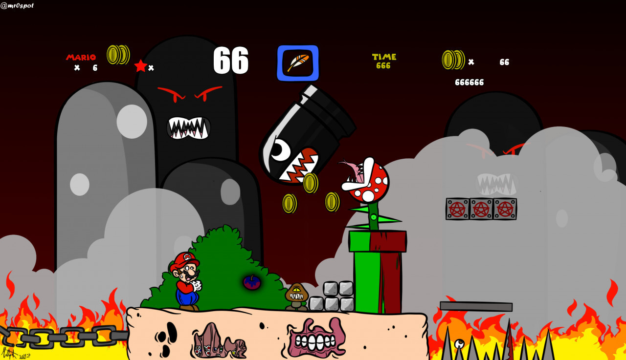 ArtStation - Super Mario mad world (remake)