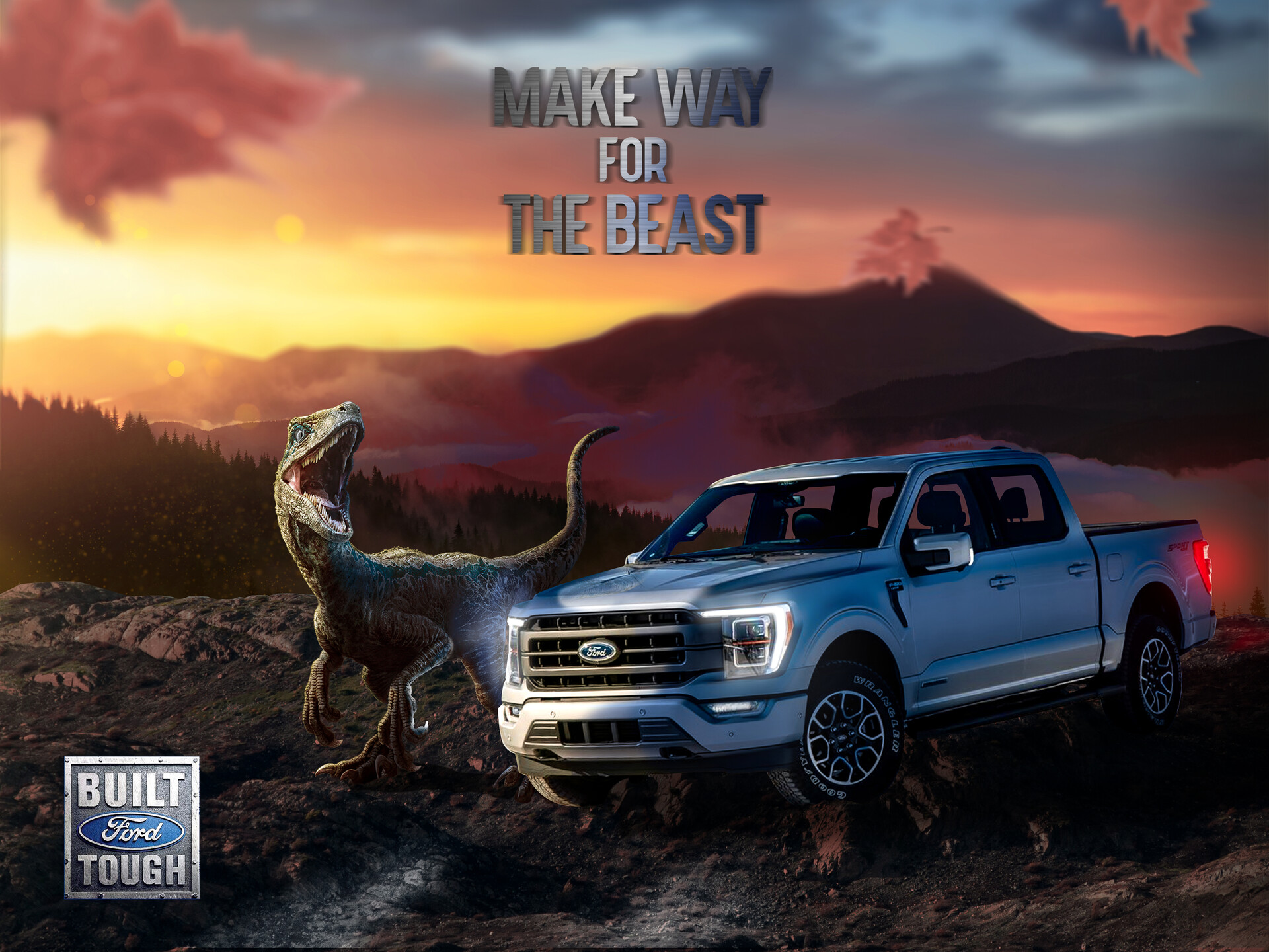 ArtStation - Ford F150 ( MAKE WAY for THE BEAST )
