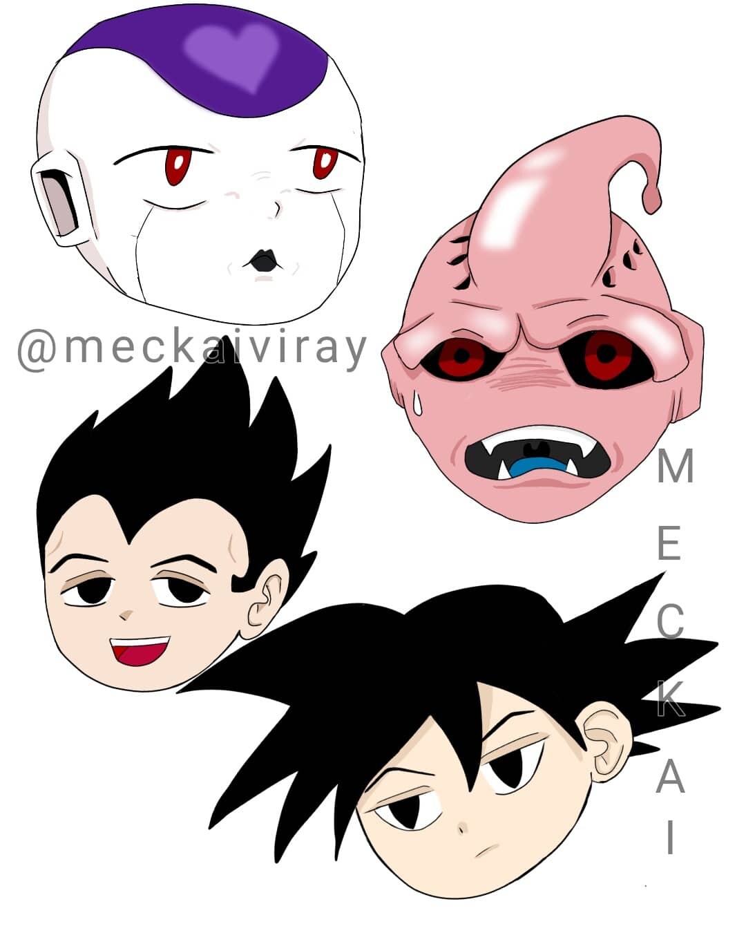 ArtStation - DBZ CHIBI EDITION 🐲