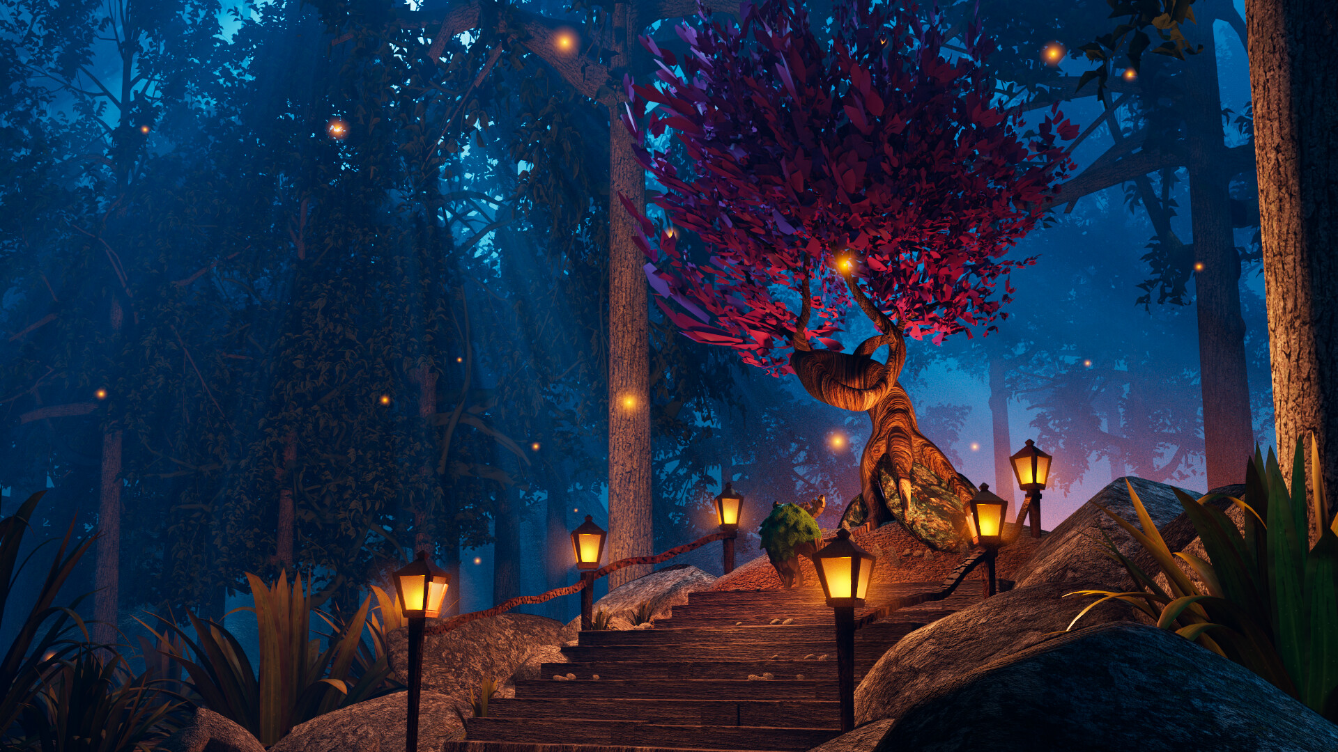 ArtStation - Lighting scene