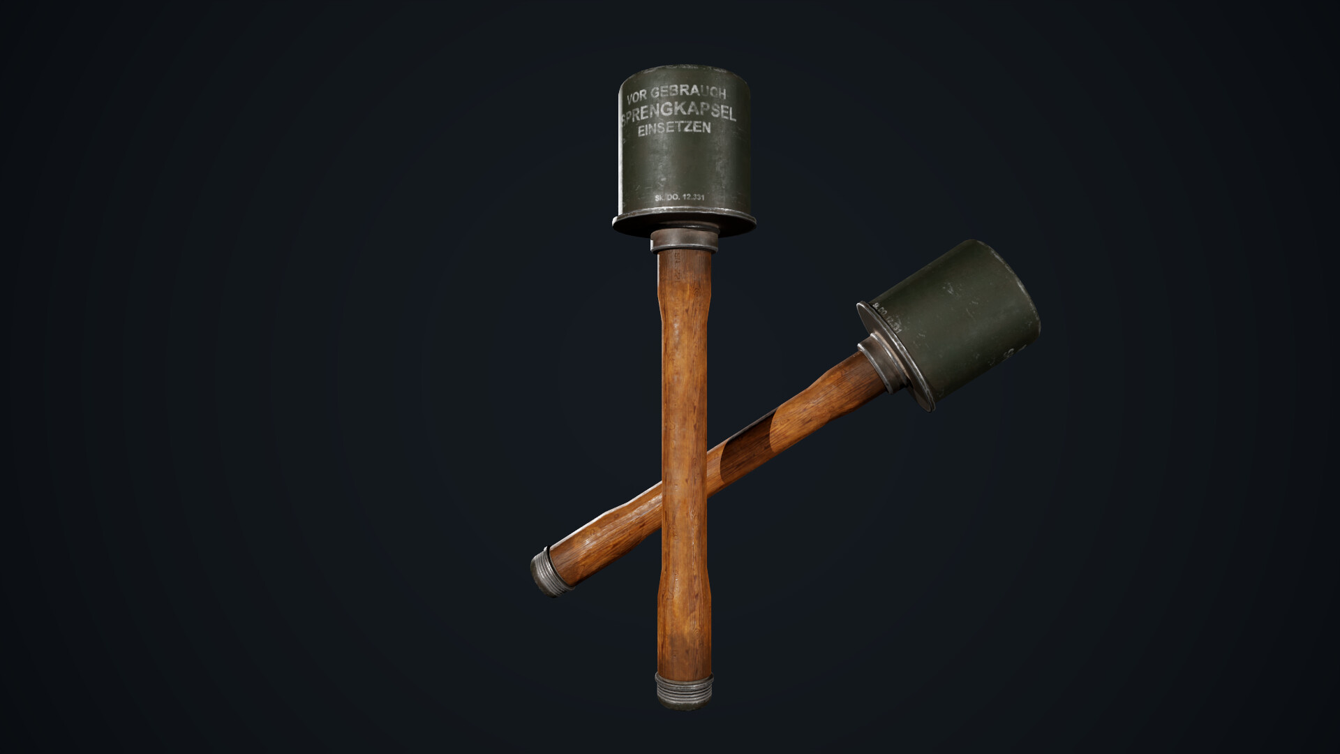 ArtStation - Stielhandgranate 39