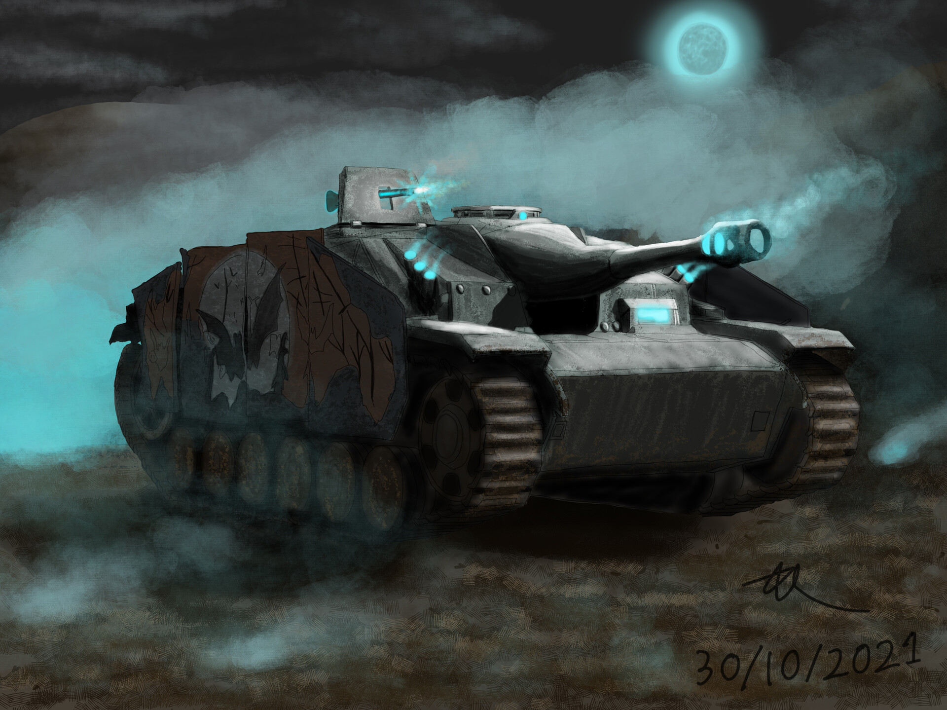 ArtStation - Nightmare tank