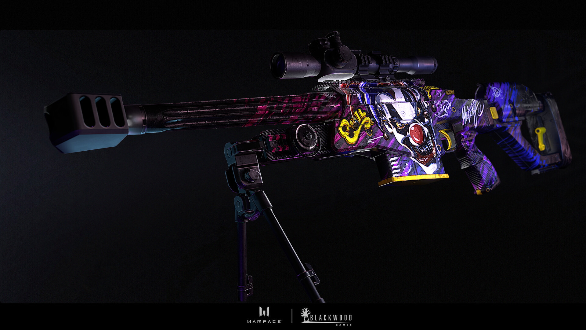 Oleksandr Vovk - WARFACE | "Joker" weapon skins