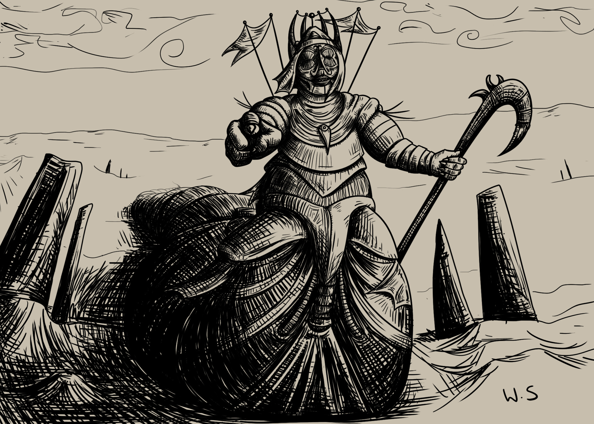 ArtStation - Creatures (for Inktober 2021)