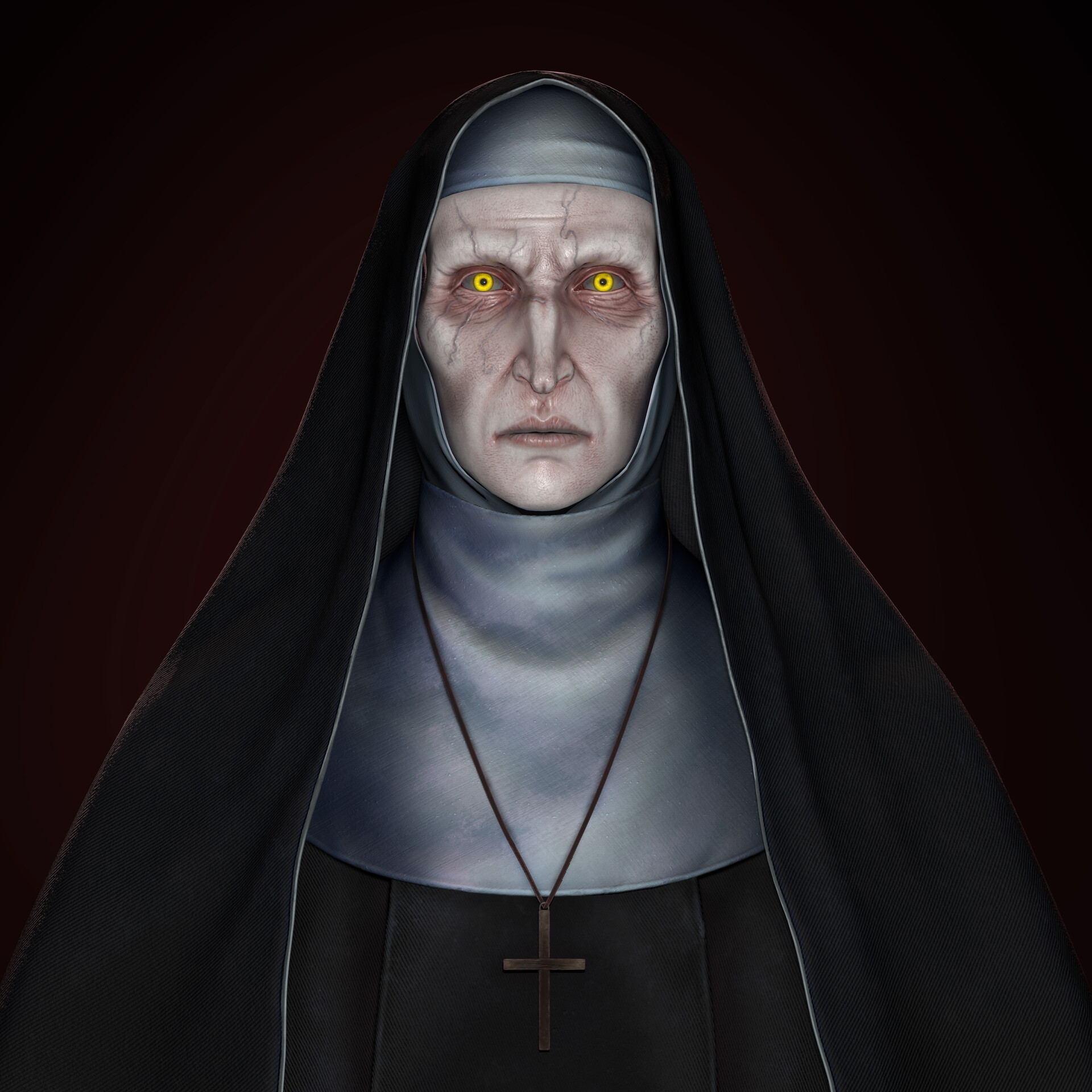 ArtStation - the nun