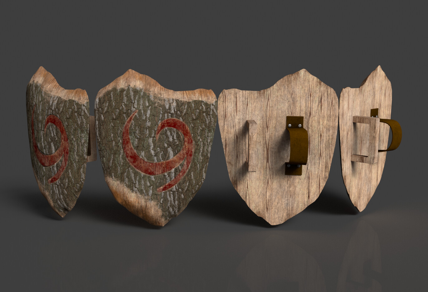 ArtStation - Kokiri shield redesign Fan-art