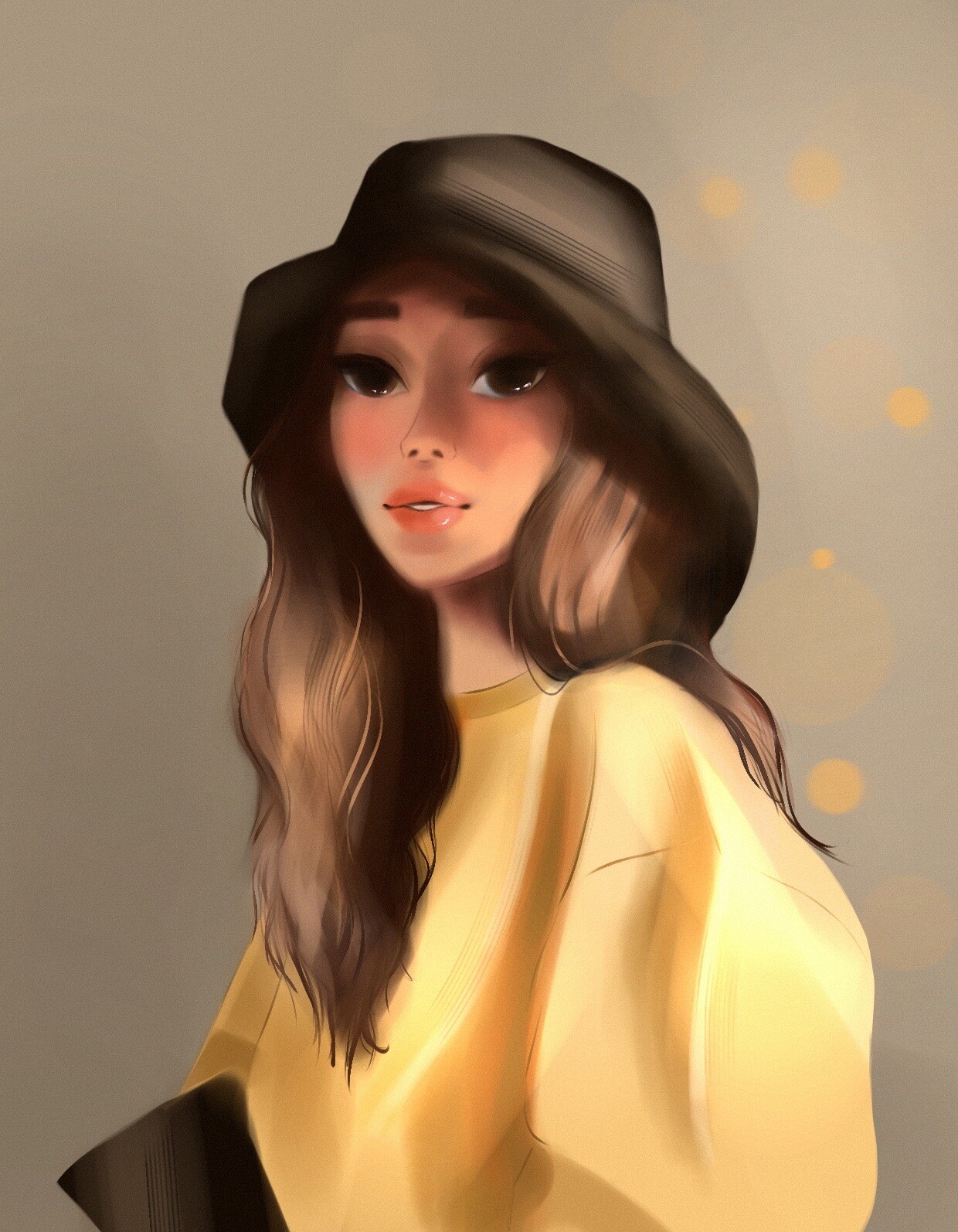 ArtStation - Sun girl