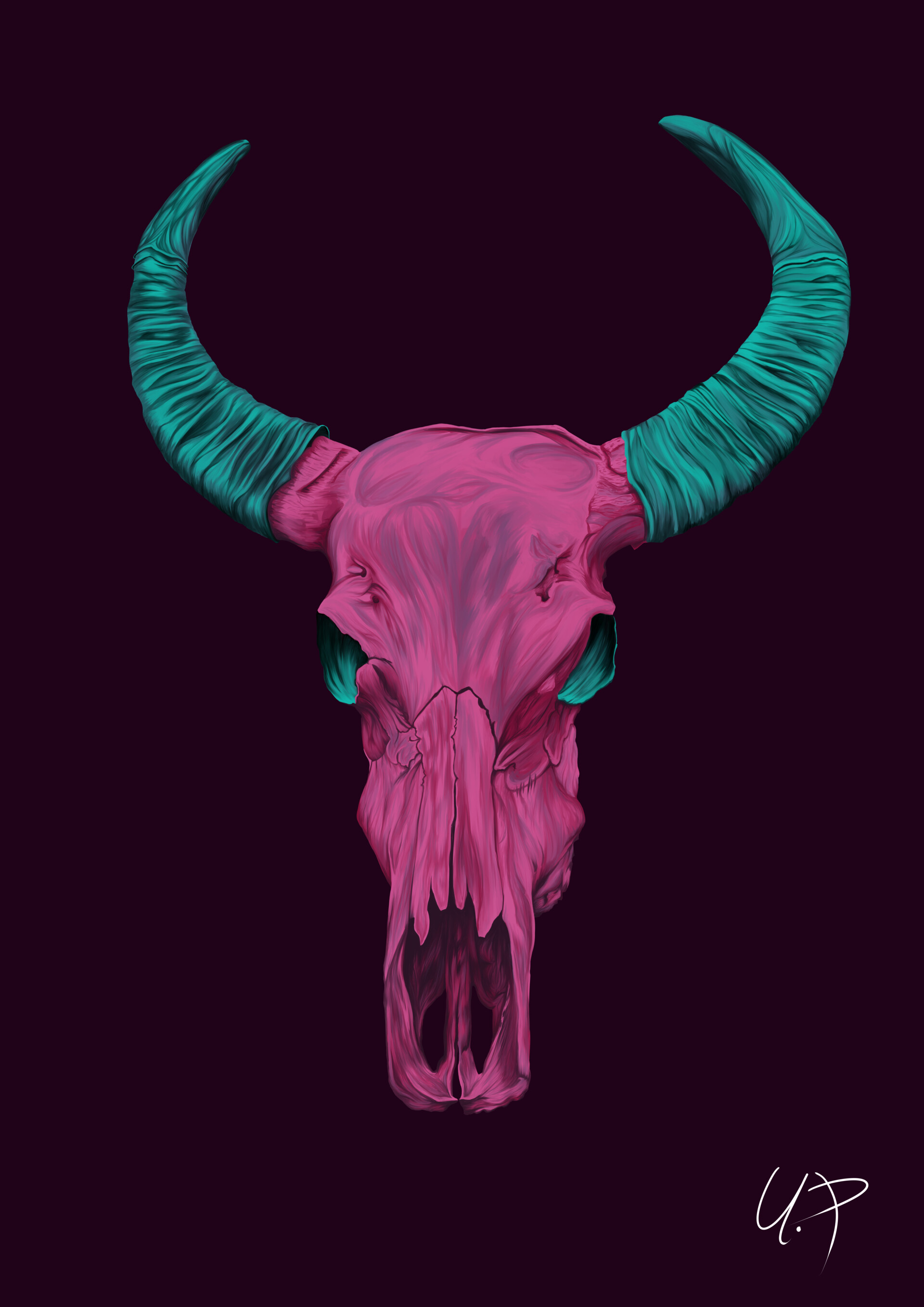 ArtStation - Pink Ox