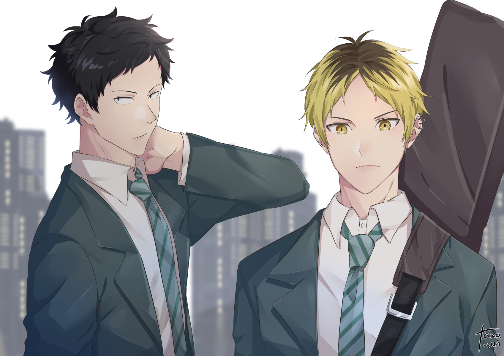 ArtStation - Yagii x Hiiragi Fanart