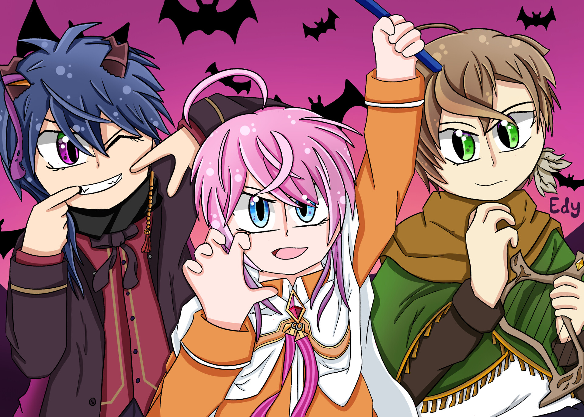 ArtStation - Happy Halloween! (Fling Posse) 💛