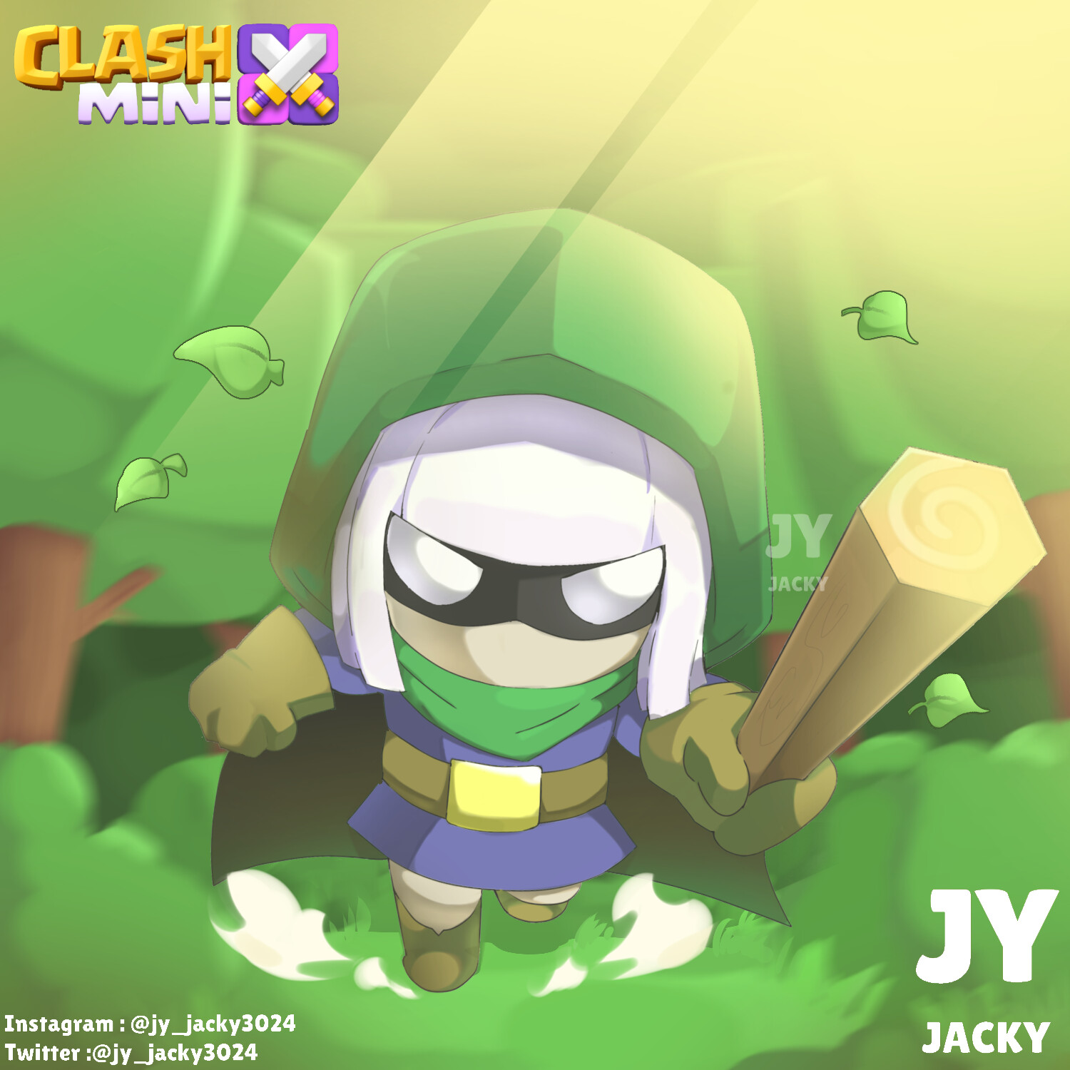 ArtStation - Clash Mini fanart :3 Mini Bandit