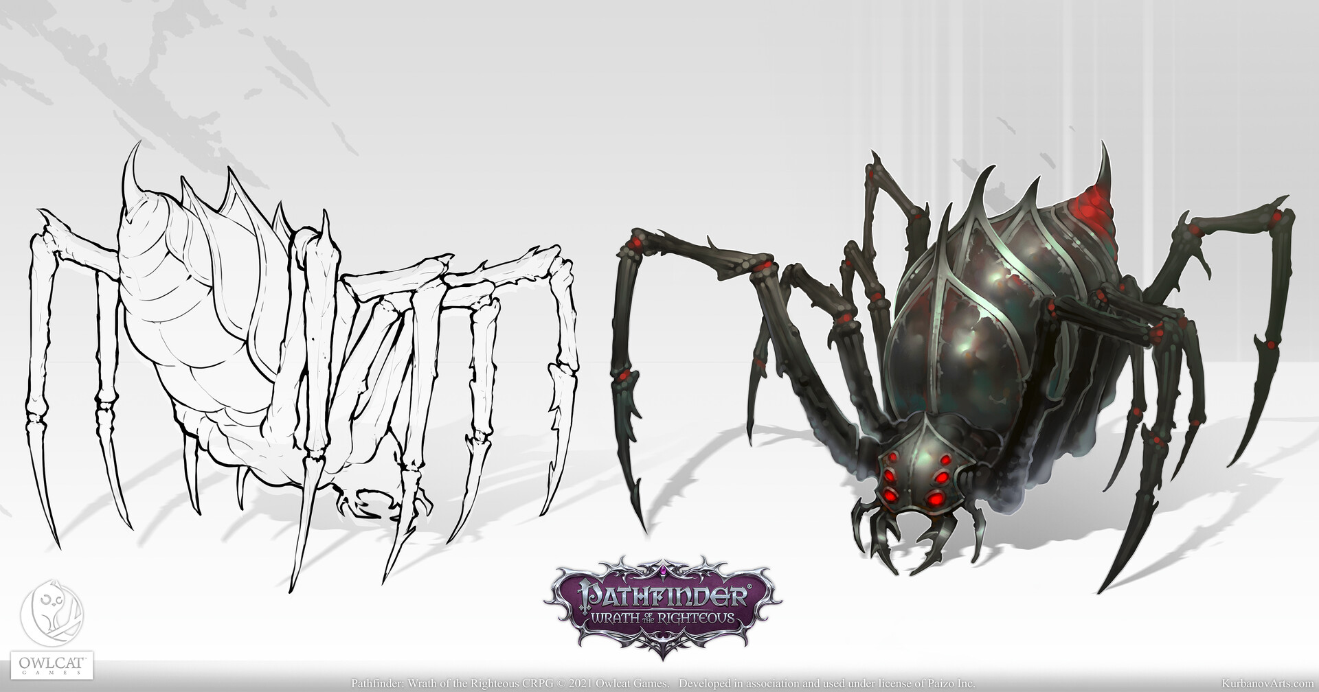 ArtStation - Pathfinder: Wrath of the Righteous - Retriever