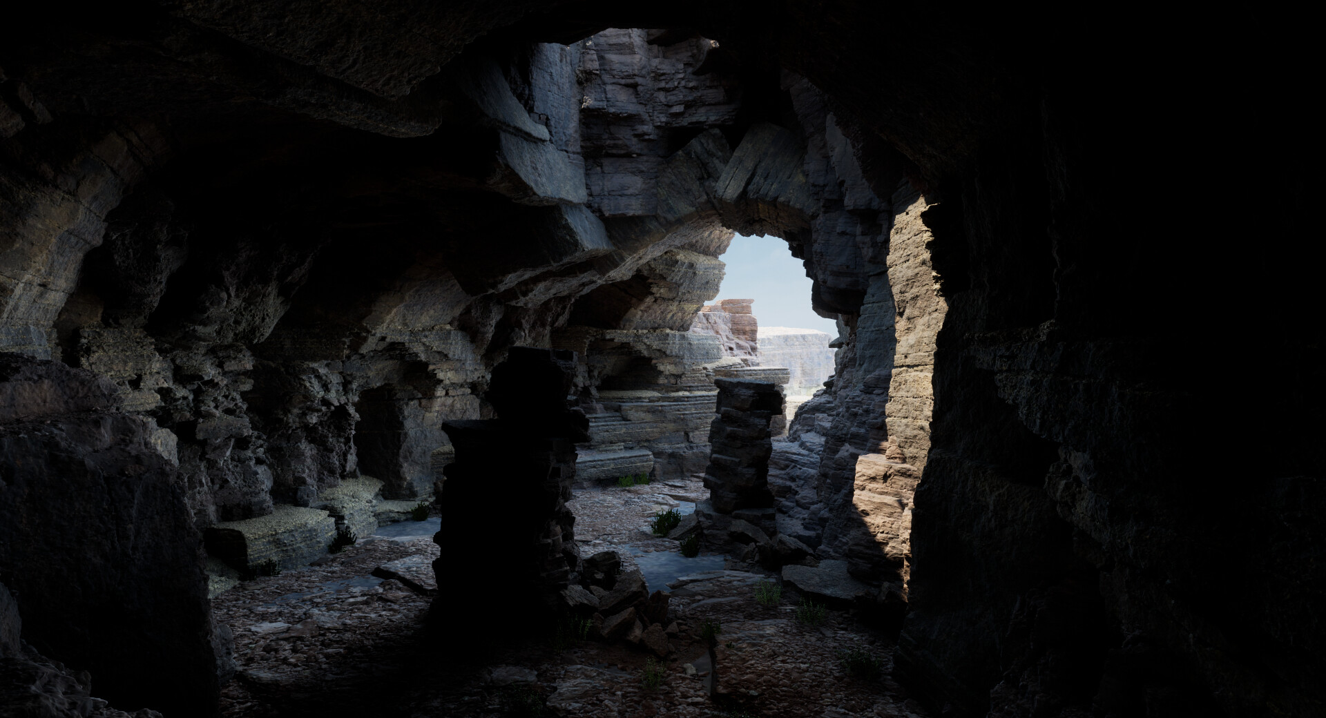 ArtStation - Cave Recreation