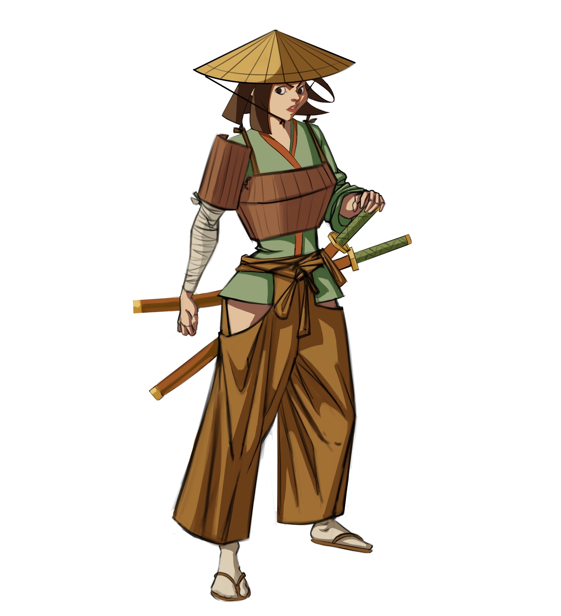 ArtStation - Samuri character