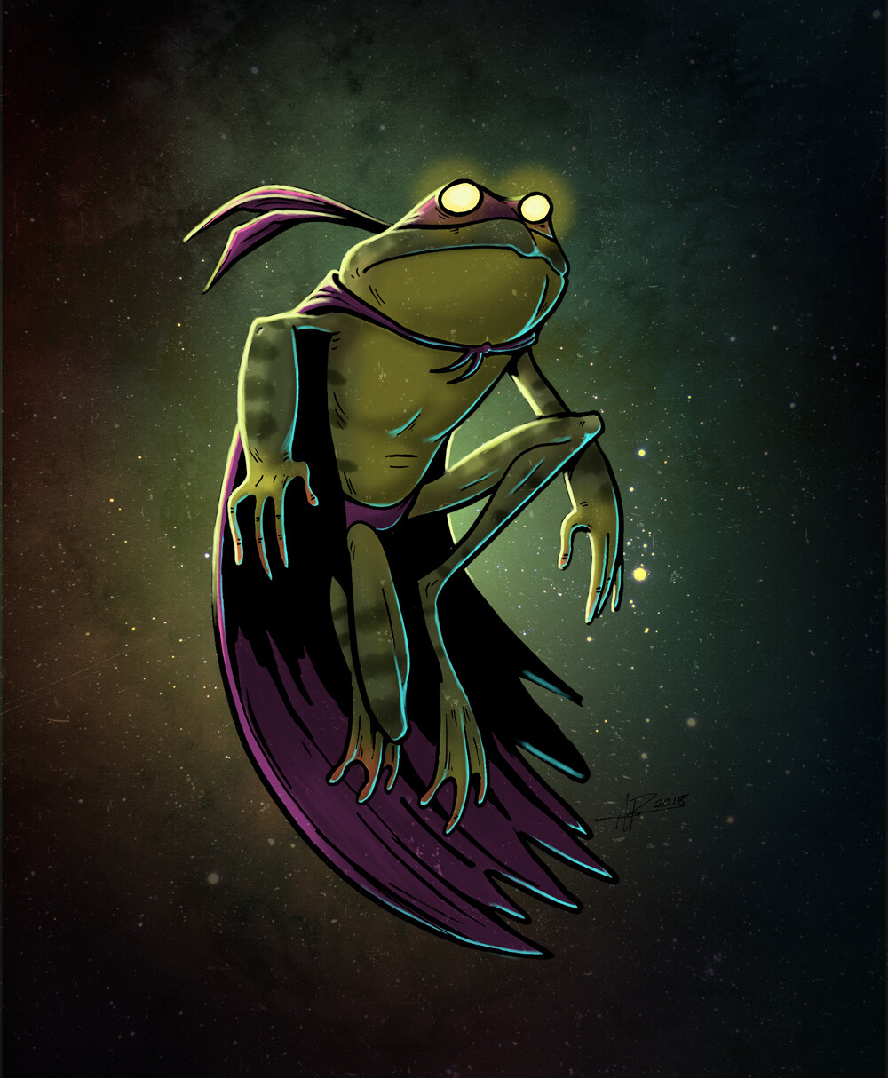 ArtStation - Ninja Frog
