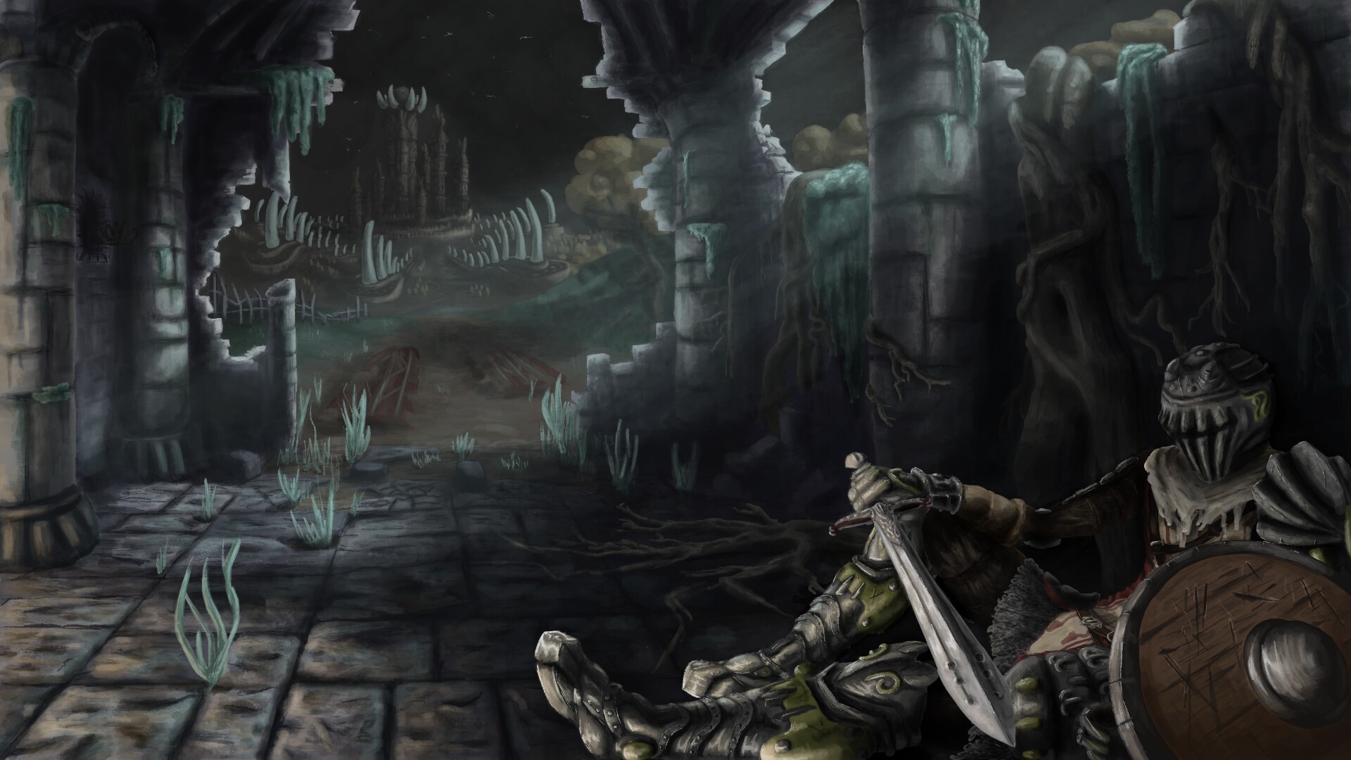 ArtStation - Sleeping Knight