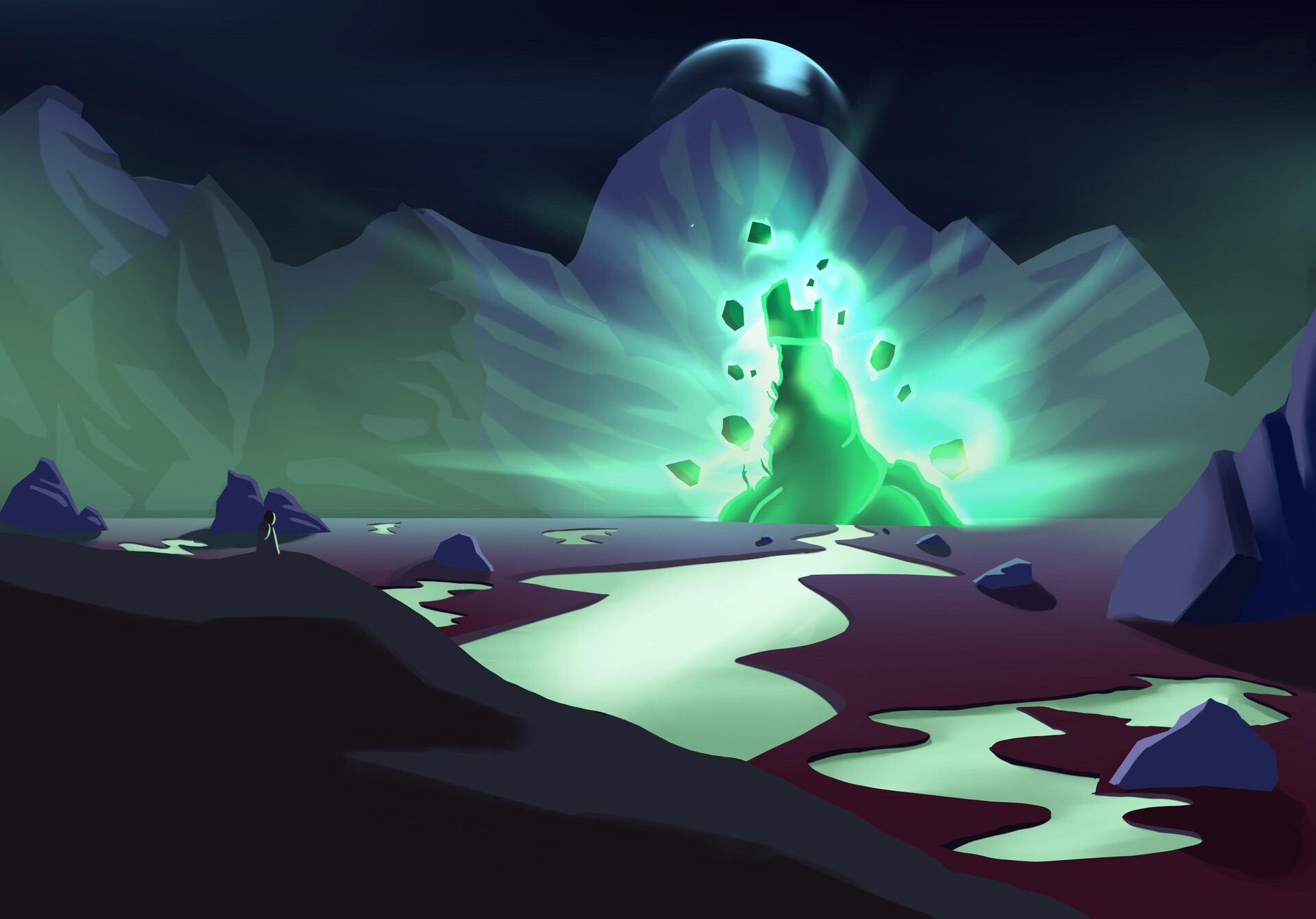 ArtStation - Concept for game environment