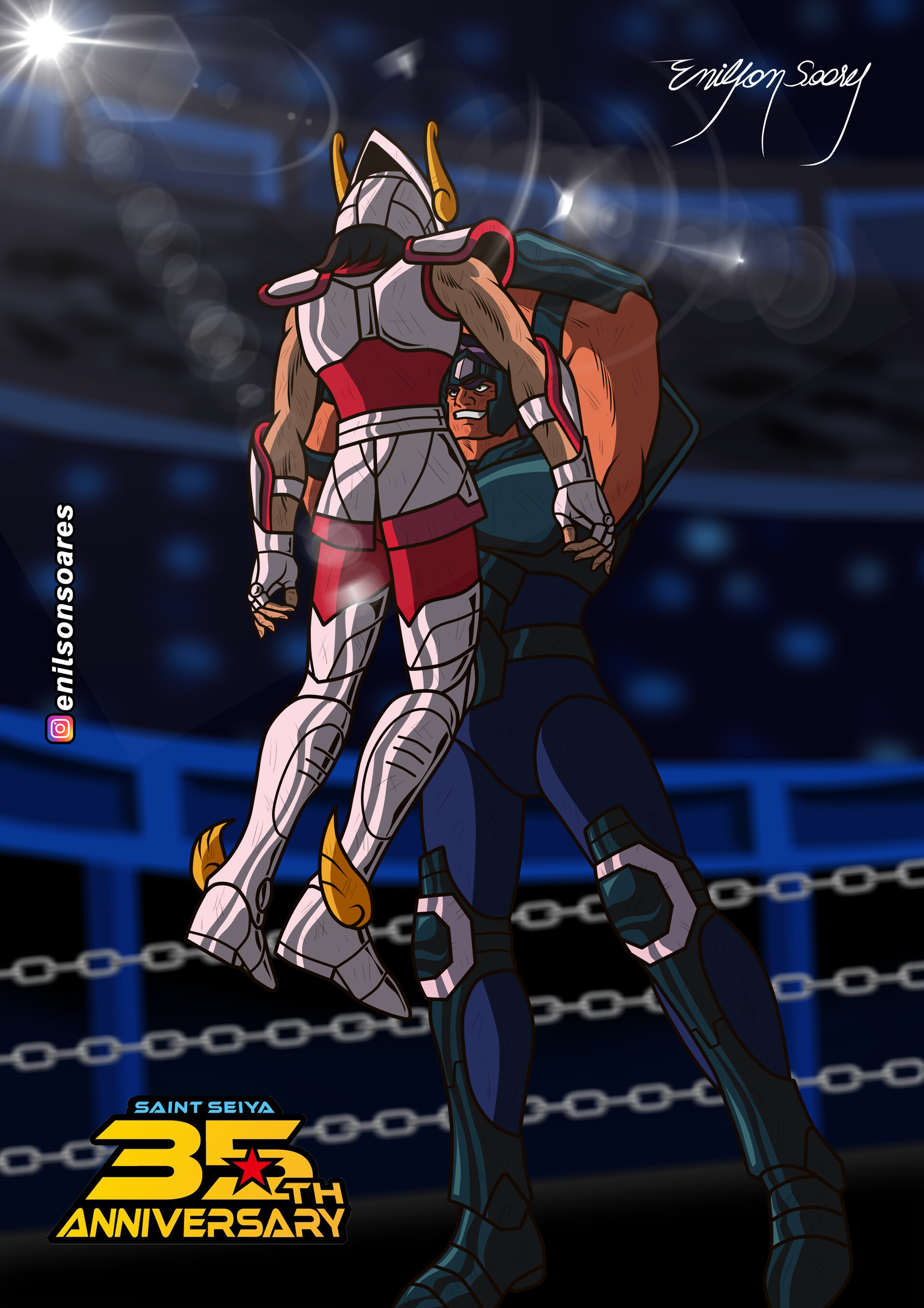 ArtStation - Seiya VS Geki