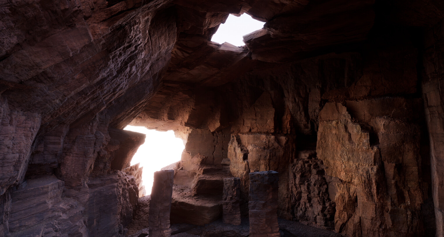 ArtStation - Cave Scene