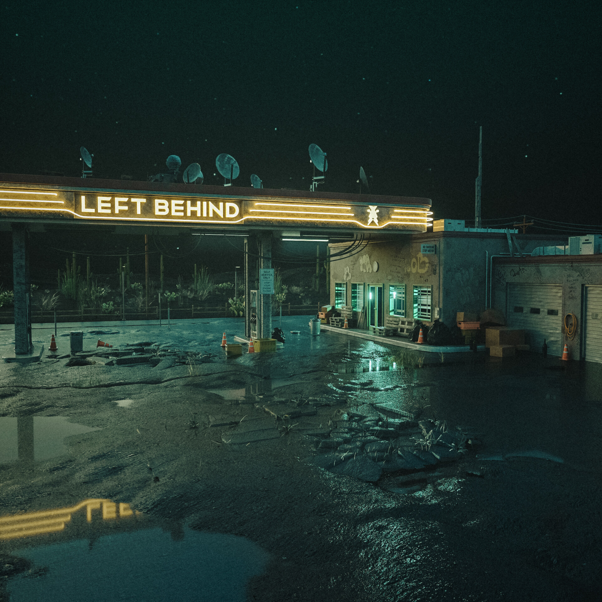 ArtStation - LEFT BEHIND