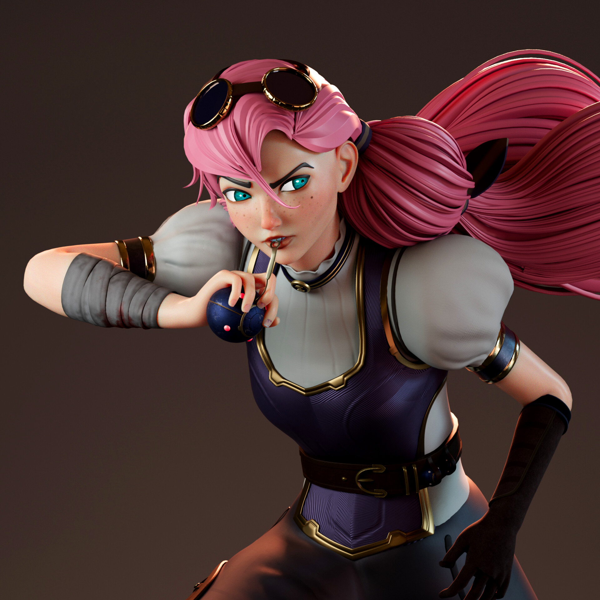 ArtStation - Off Stage Seraphine (League of Legends Fan Art)