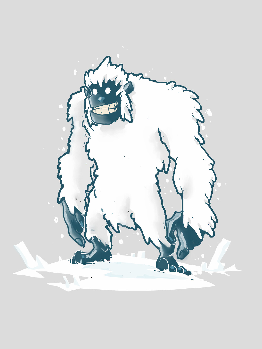 ArtStation - Snow ape