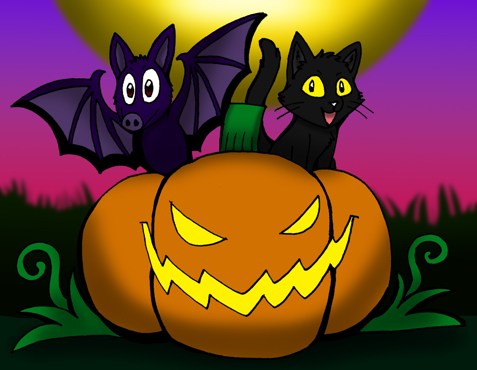 ArtStation - Happy Halloween