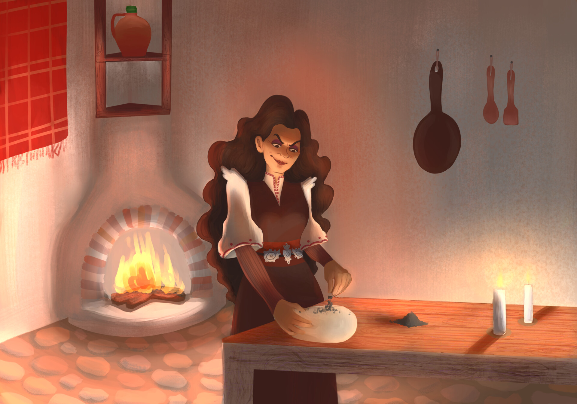 ArtStation - Victoria cooking