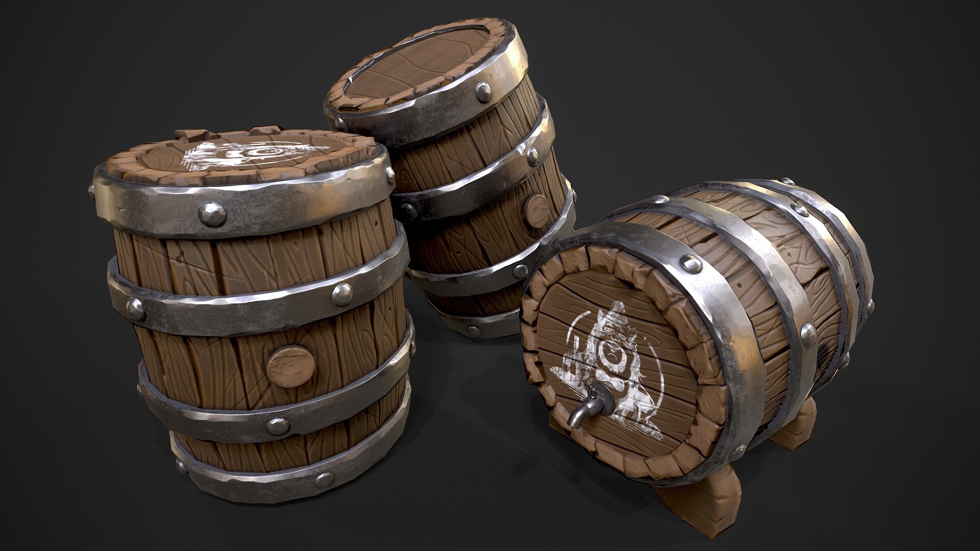 Nitheesh M - Stylized Barrel