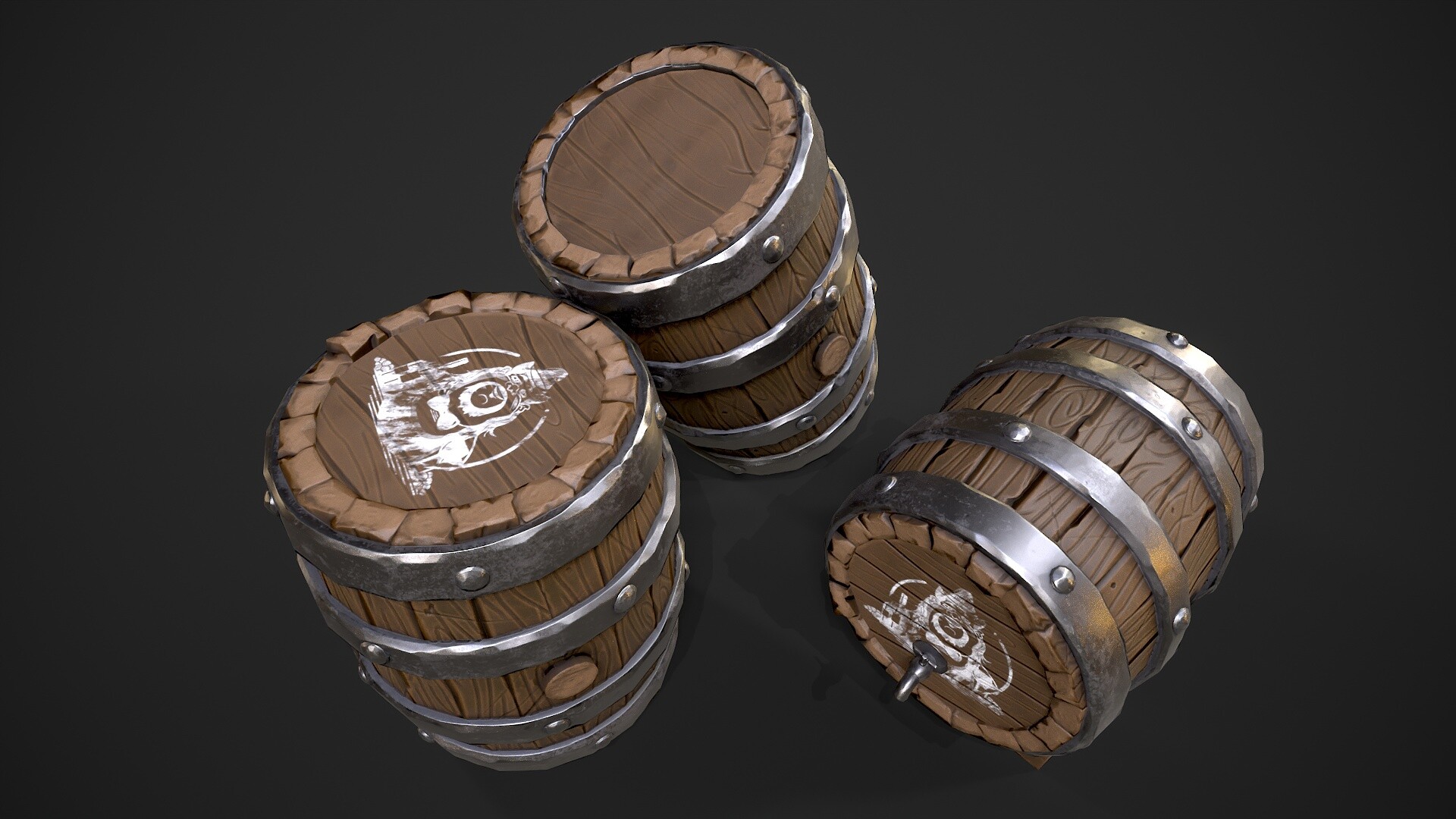 Nitheesh M - Stylized Barrel