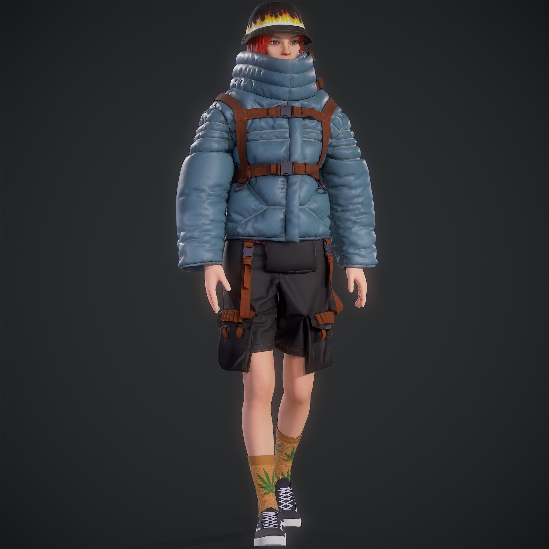 ArtStation - defolt_clothes_practice