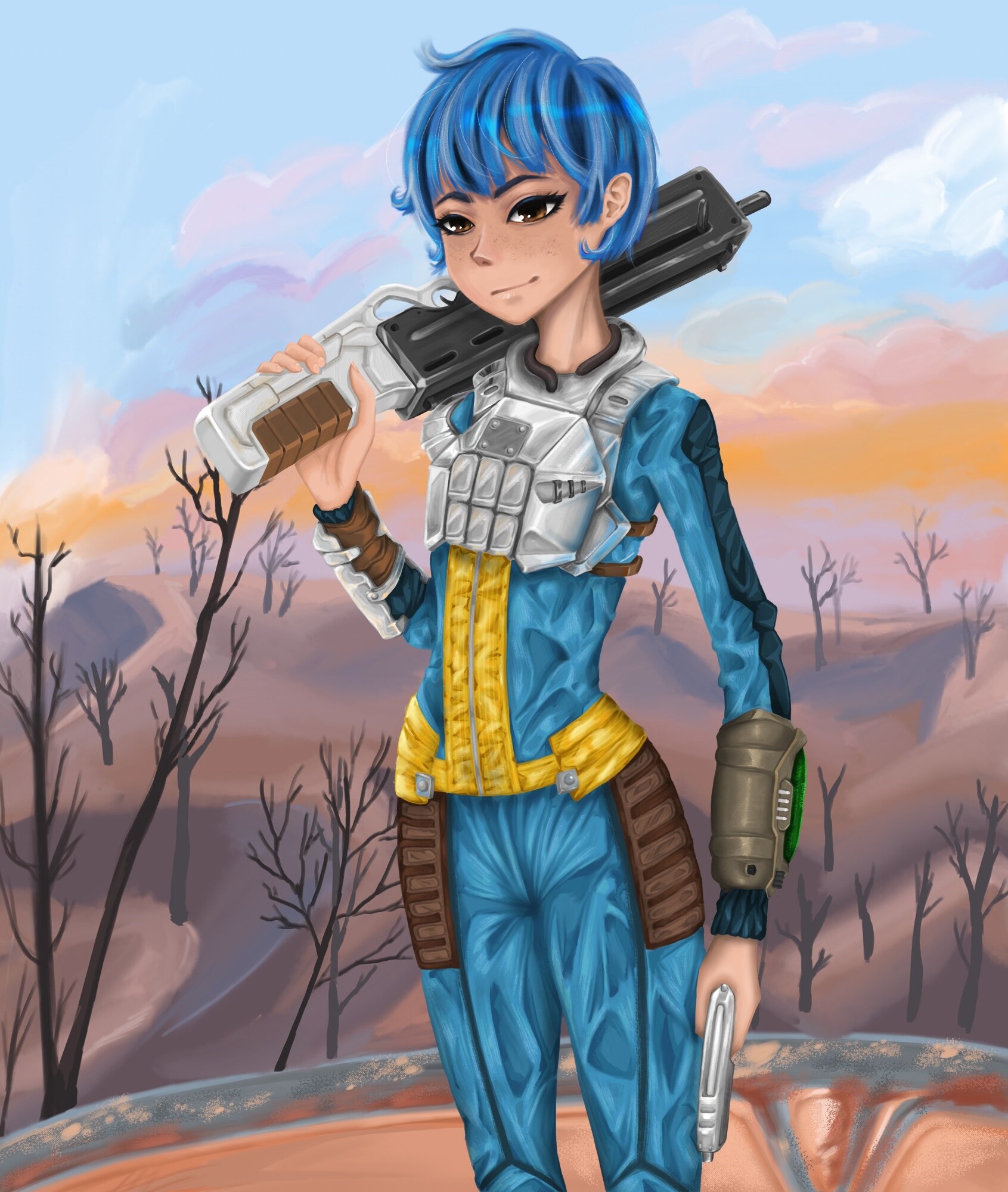 ArtStation - Fallout Survivor