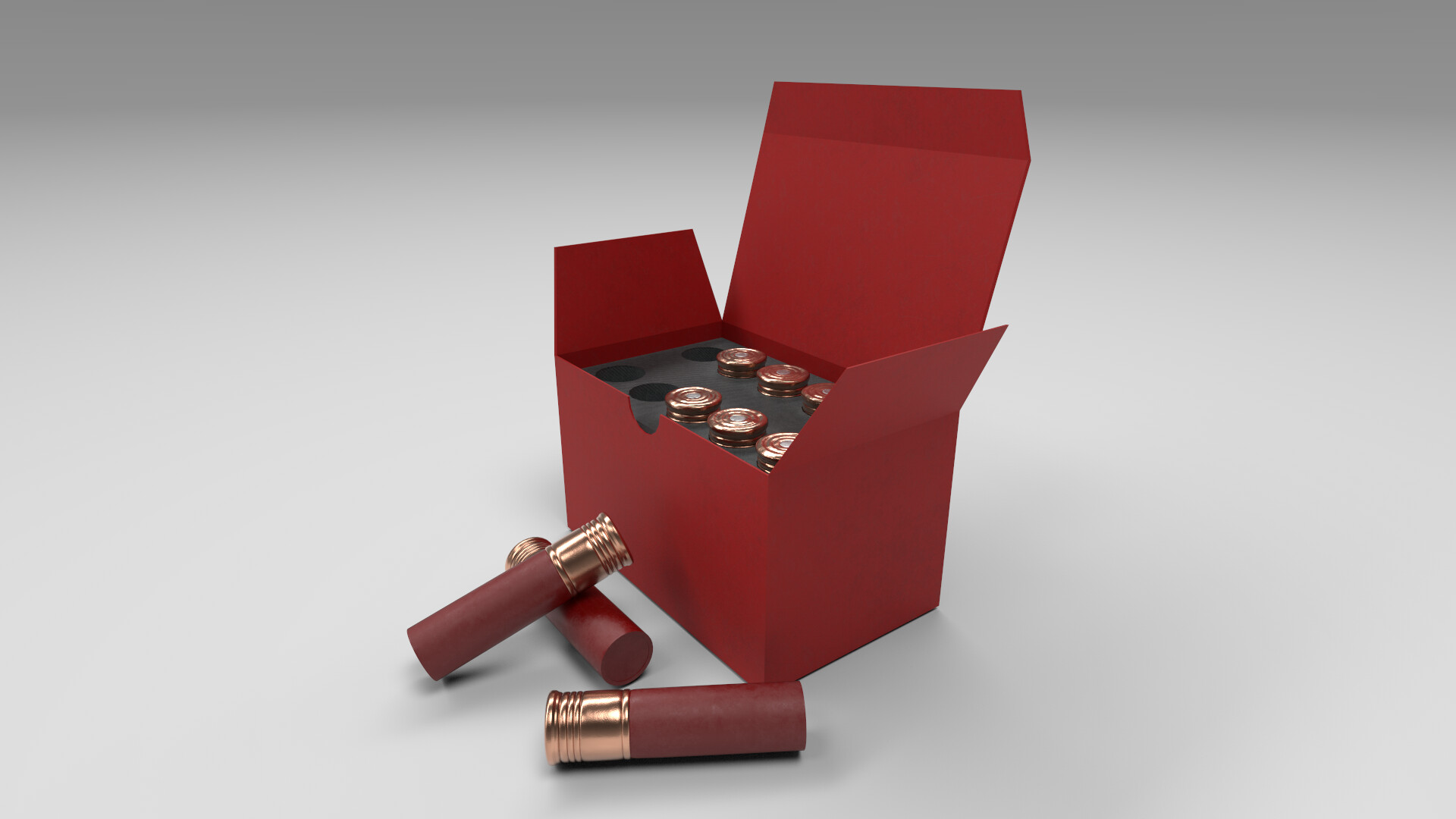 ArtStation - Shotgun Cartridges Box