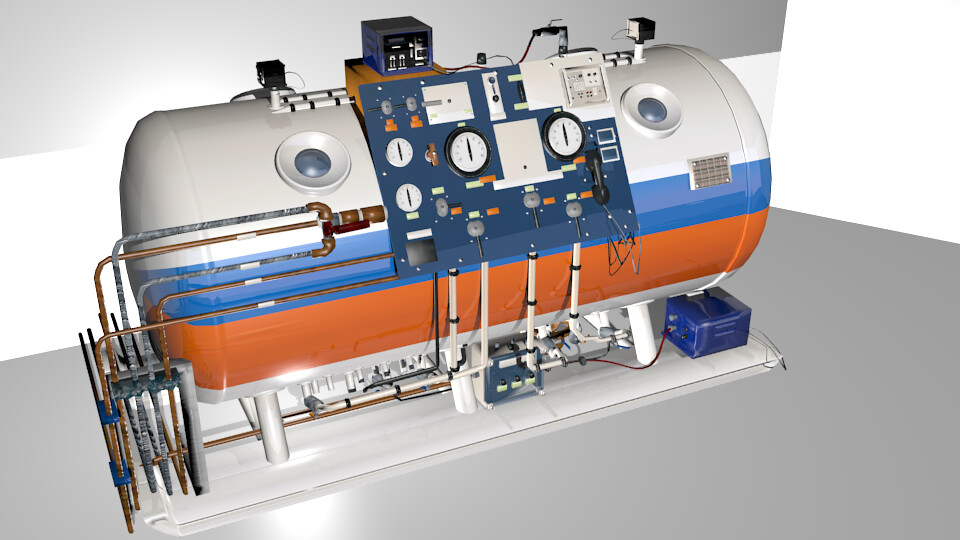 ArtStation - Hyperbaric chamber