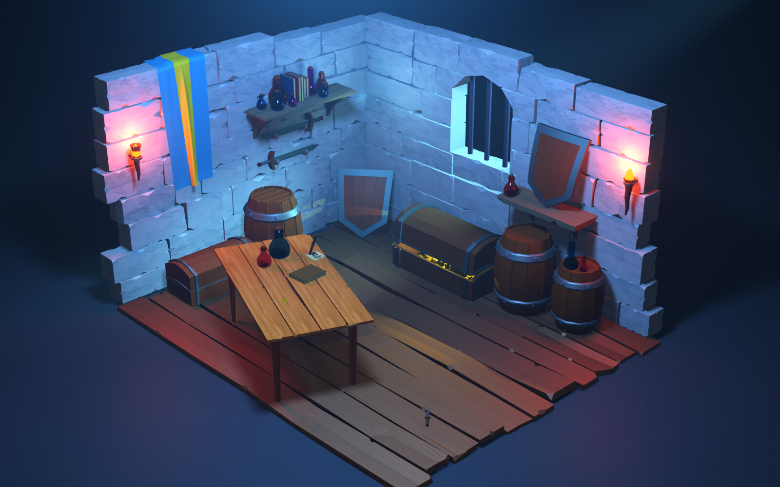 ArtStation - Rogue lair