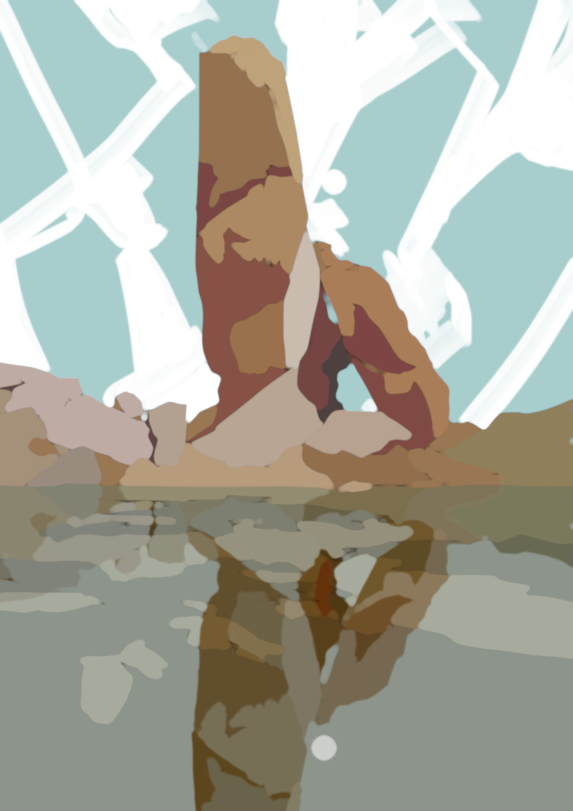 Ryan Thompson. - Quick Landscape Sketch.