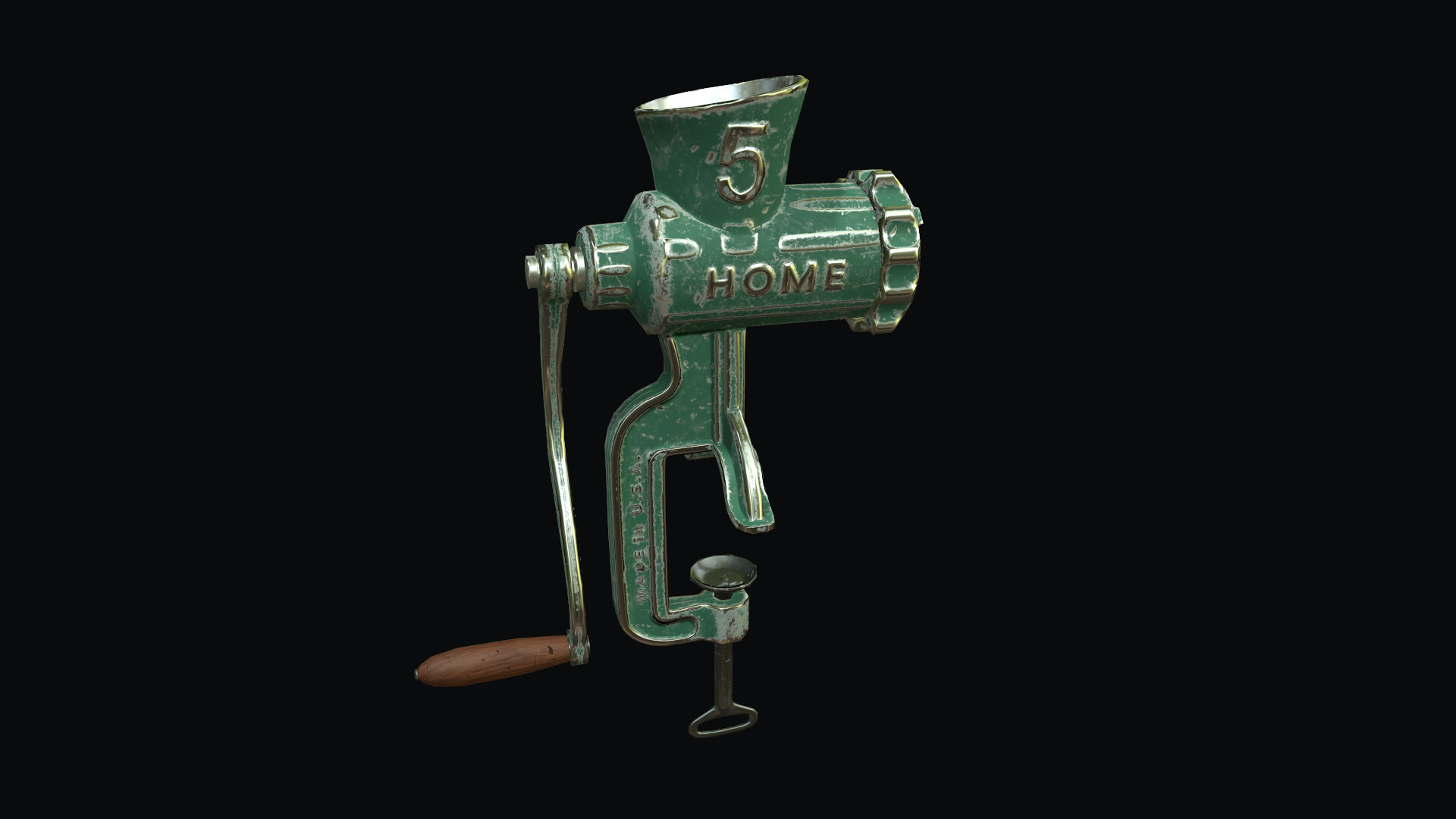 ArtStation - Meat grinder (lowpoly)