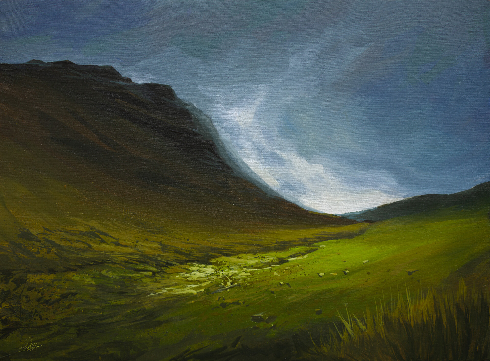 ArtStation - Paisaje Víctor Fajardo