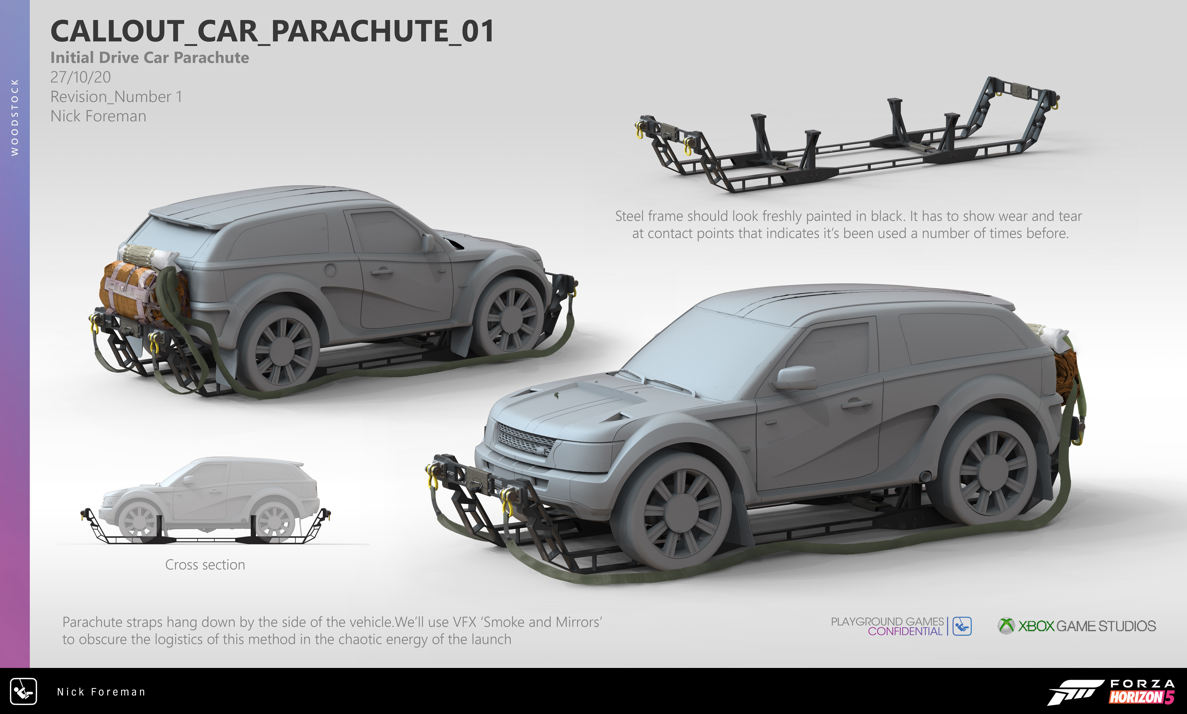Nick Foreman - Forza Horzon 5 - Parachute